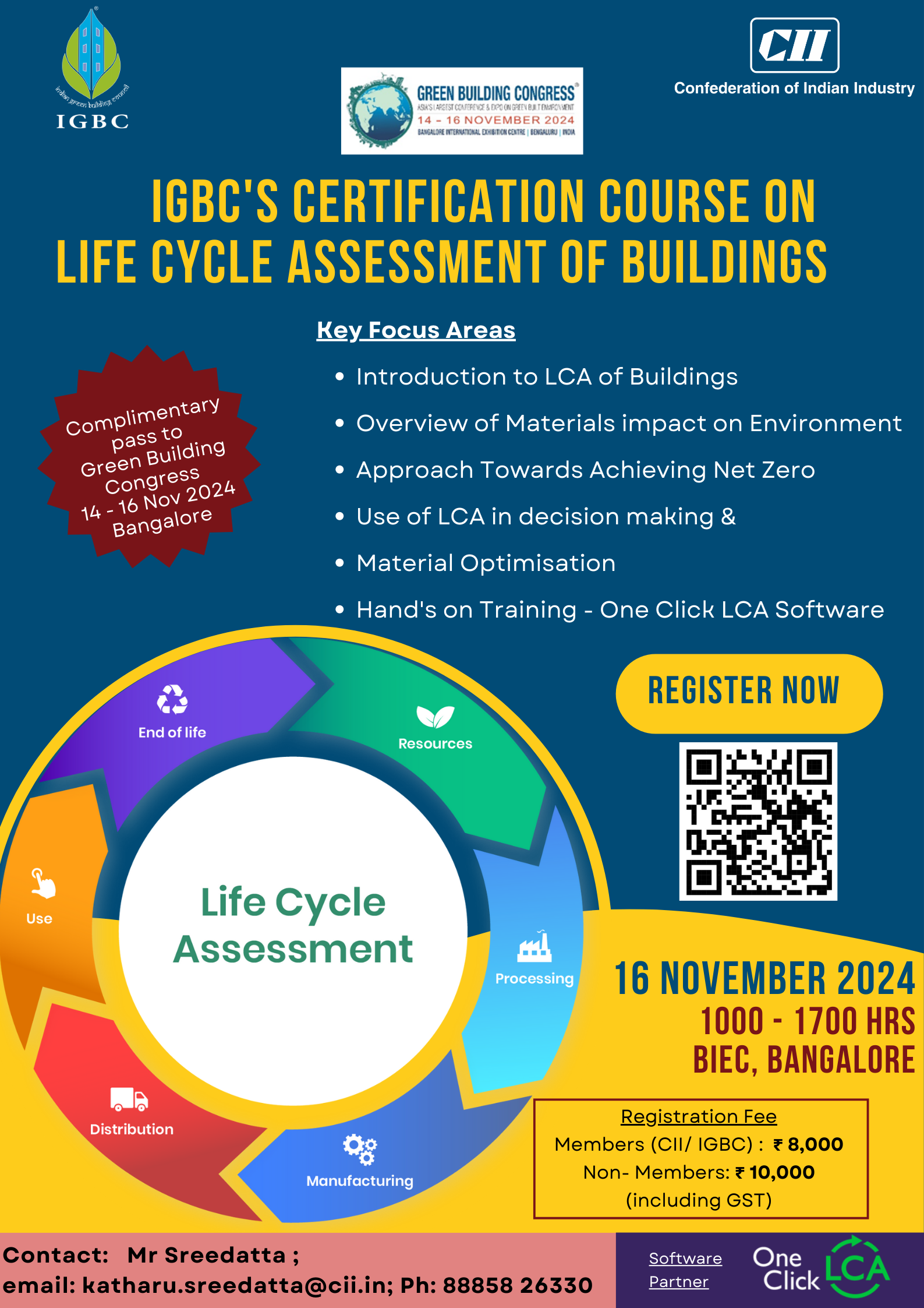 Upcoming Course on LCA of Buildings